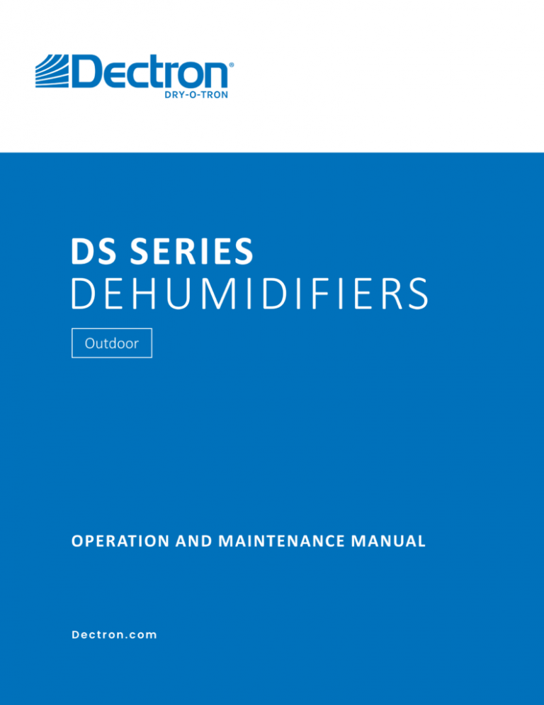 Dectron-Legacy-Manuals – Dehumidified Air Services