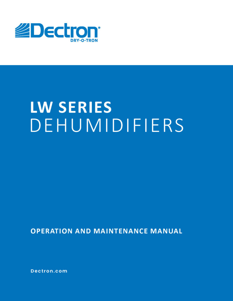 Dectron-manual – Dehumidified Air Services
